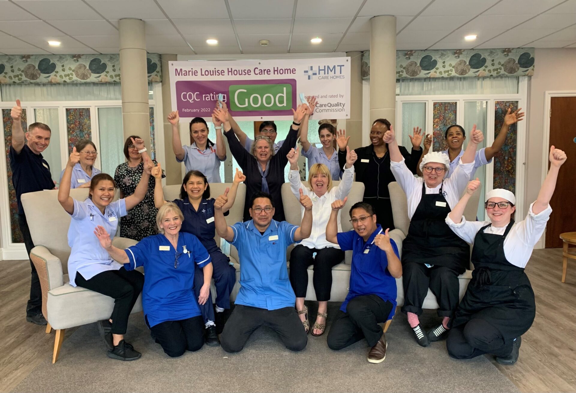 Marie Louise House care home awarded “Good” by CQC - HMT St Quentin