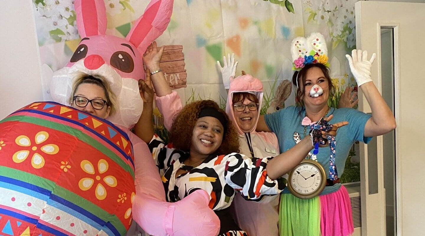 April at St Quentin Care Home - HMT St Quentin